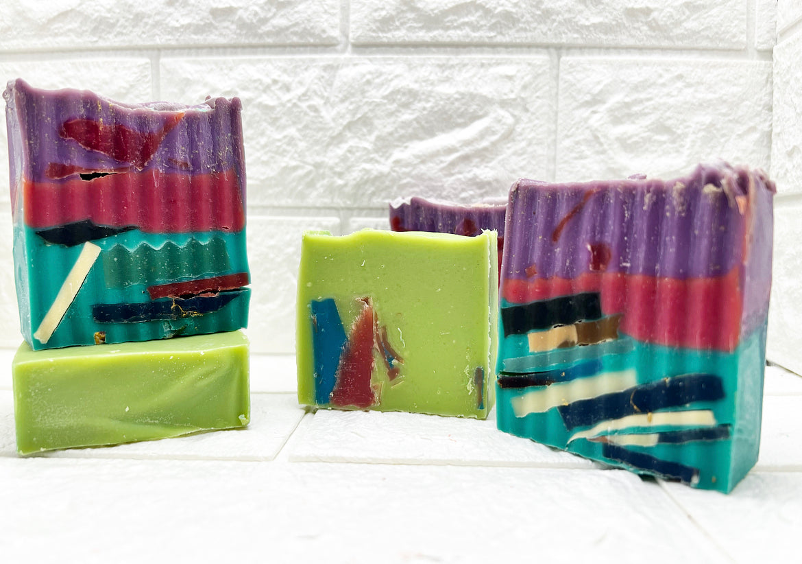 Kaleido-Soap Coconut Milk Soap – Velvet Brick