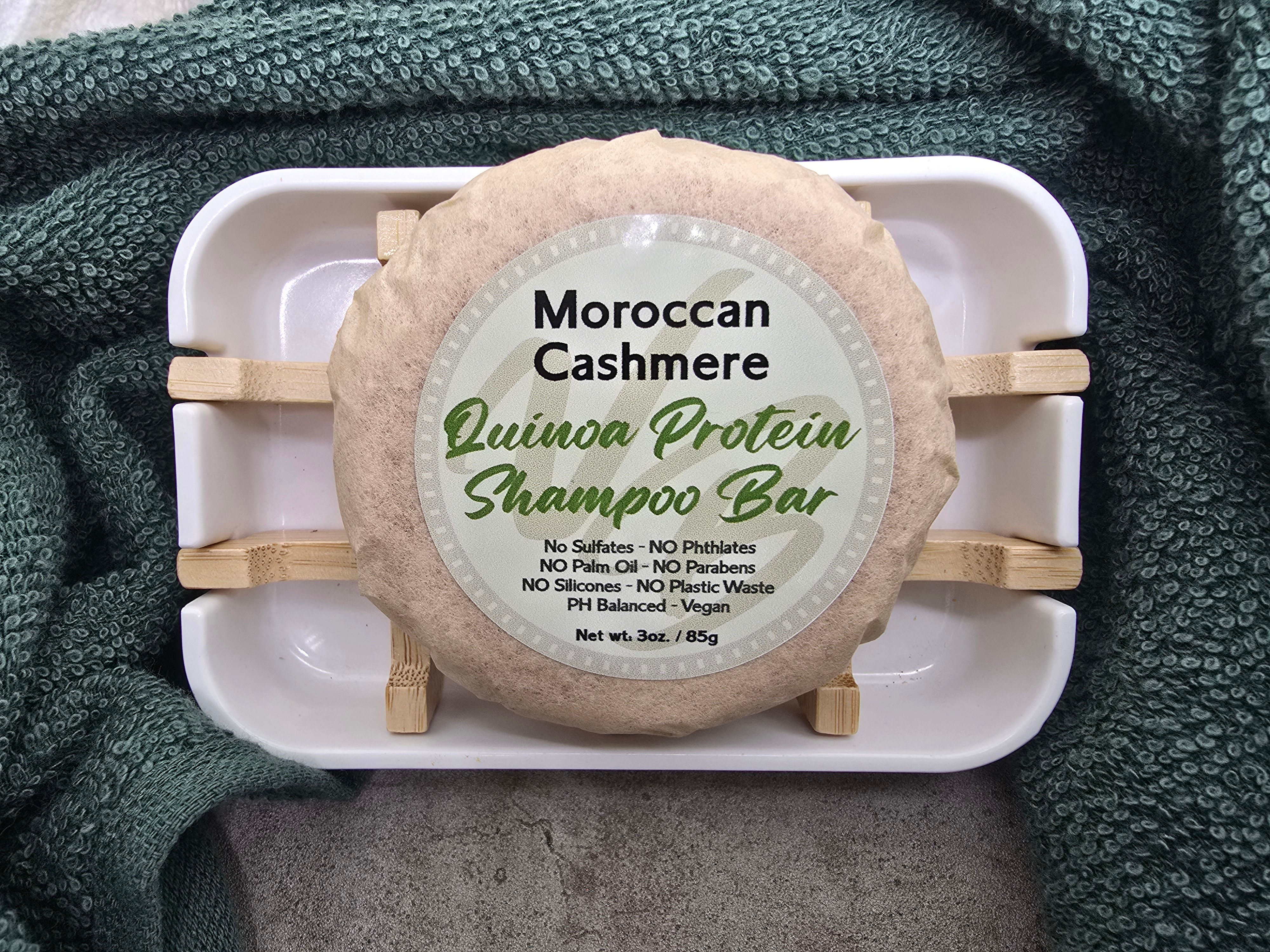 Moroccan Cashmere Shampoo Bar 3oz – Velvet Brick Soaps